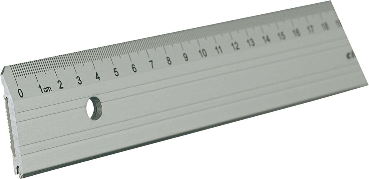 Clark Metall-Lineal mit Schneidkante | boesner.dk